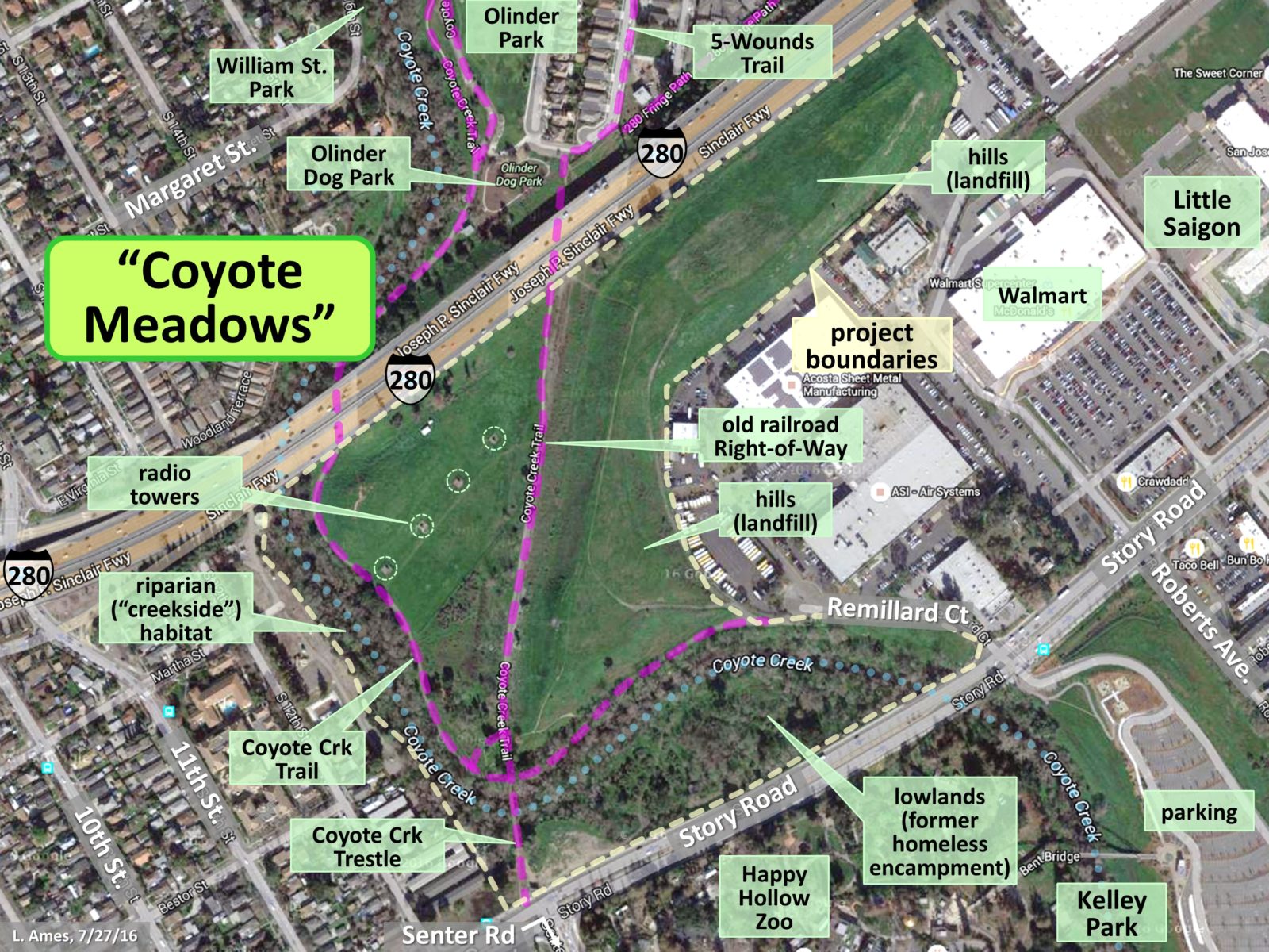 Maps – Coyote Meadows Project